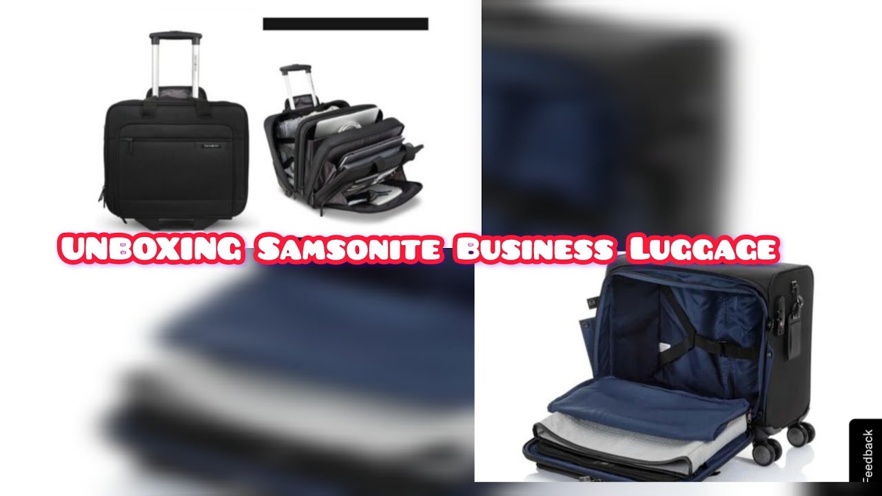 Unboxing and Review Samsonite VERON II SP ROLLING Bag #unboxing # ...