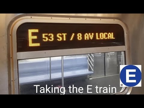 Riding the siemens E train - YouTube