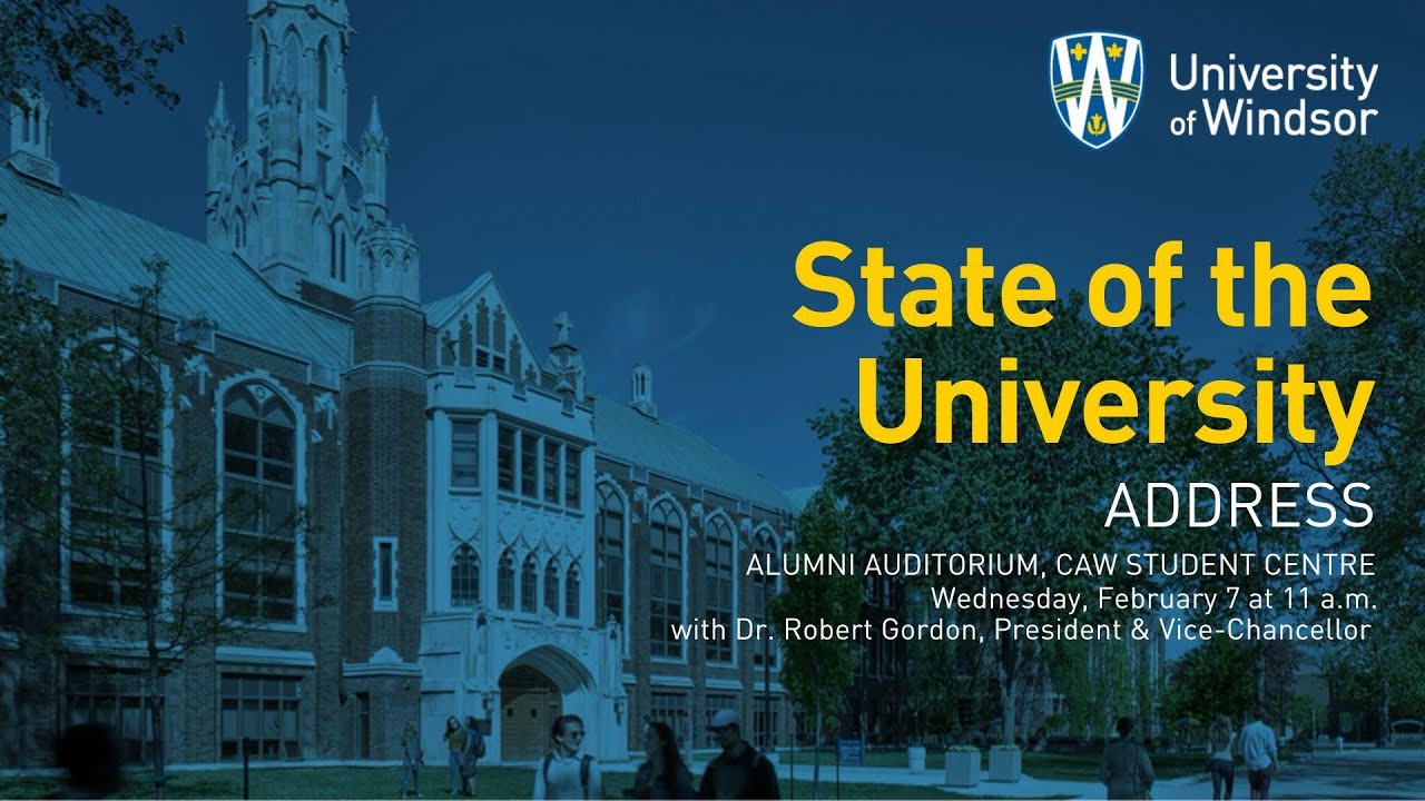 State of the University Address 2024 - YouTube