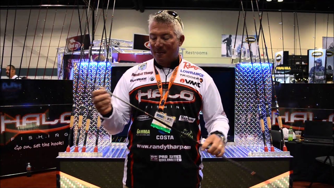 Randy Tharp introduces the HALO Titanium Series at ICAST 2014 - YouTube