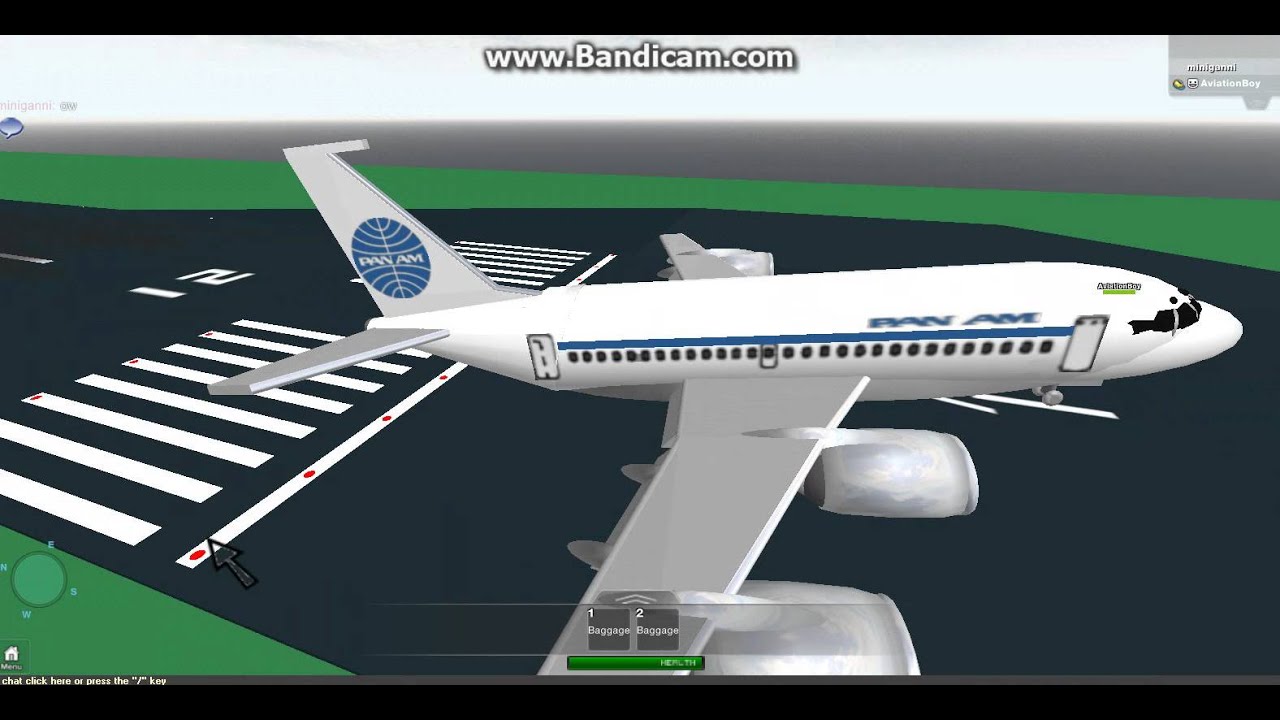 roblox pan am 707 emergency landing mayford - YouTube