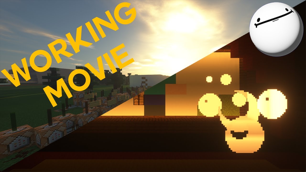 I Made A Working Movie in Minecraft - YouTube