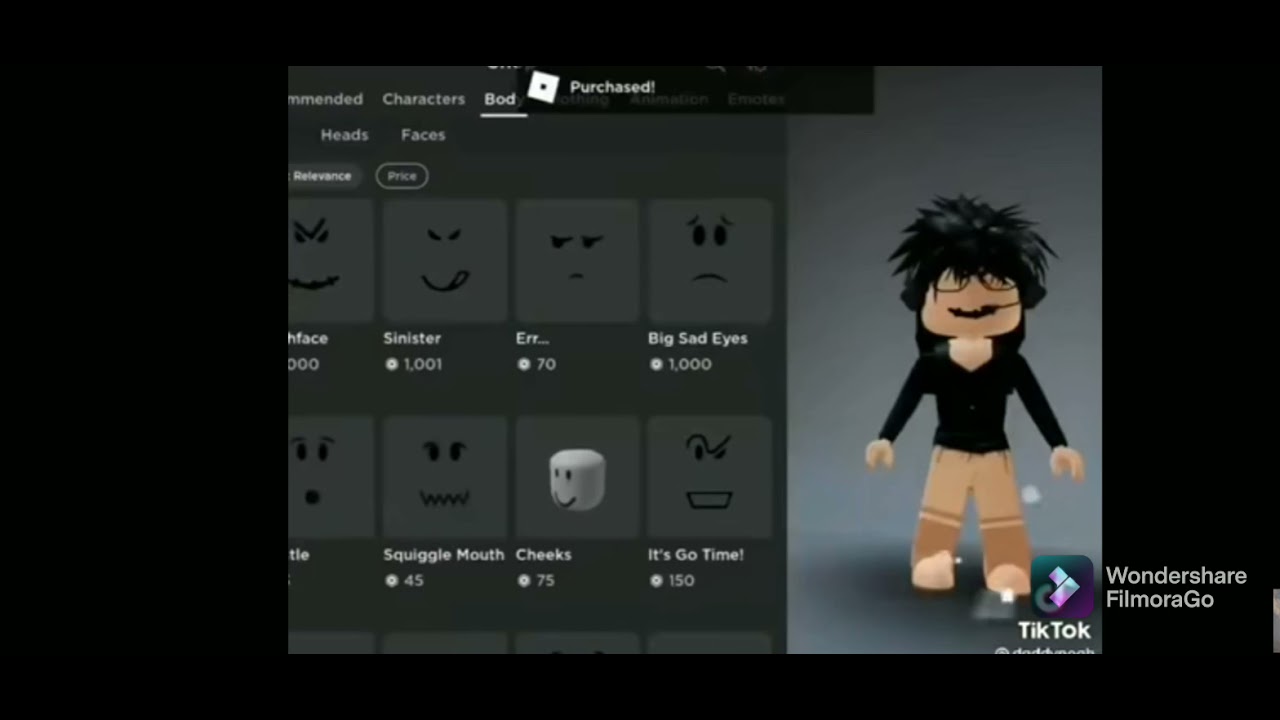 Roblox Copy and paste girl screams because she bought StitchFace. - YouTube