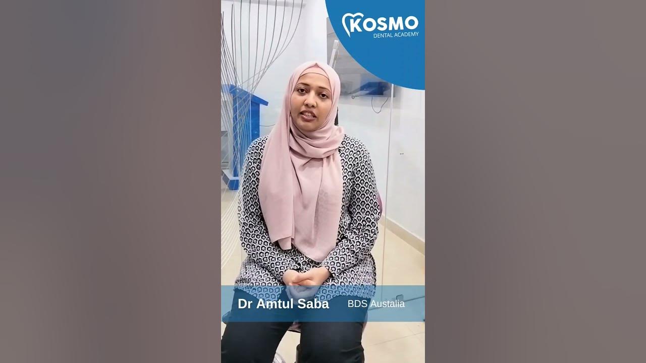 Dr Amtul Saba, BDS Sydney Australia shared her experience about Kosmo dental implant course ...