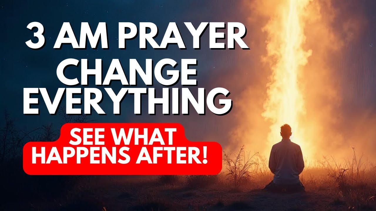 3 AM Prayer That Will Change EVERYTHING! - YouTube Music
