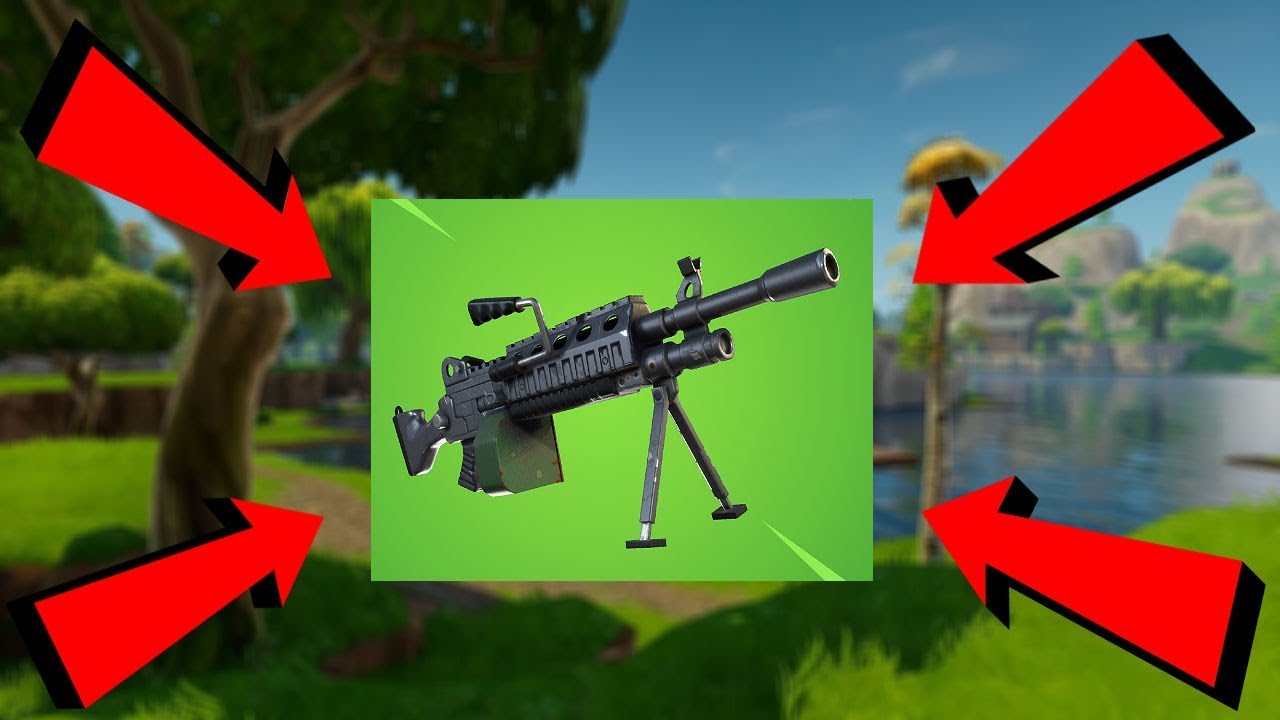 NEW LMG IN FORTNITE GAMEPLAY! FORTNITE BATTLE ROAYLE GAMEPLAY - YouTube