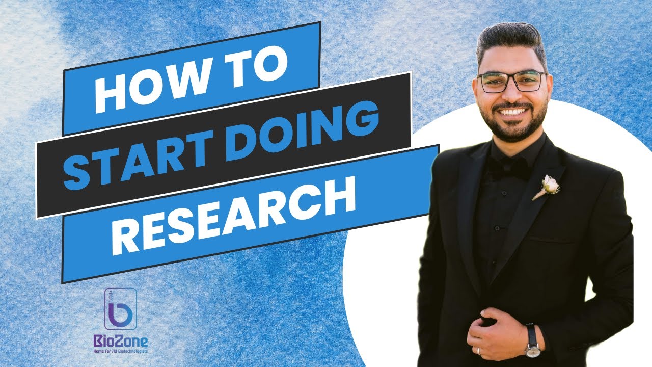 How to start RESEARCH - YouTube