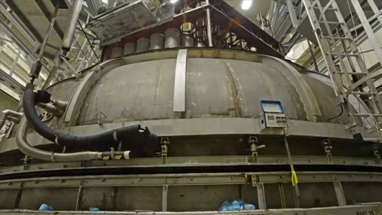 Time-lapse: NASA Goddard Space Environment Simulator Opening and ...