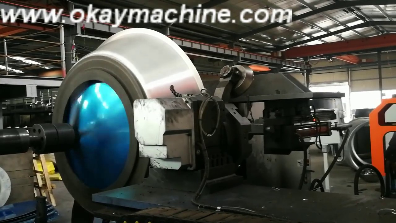 metal spinning /cnc spinning machine---okaysoinning - YouTube