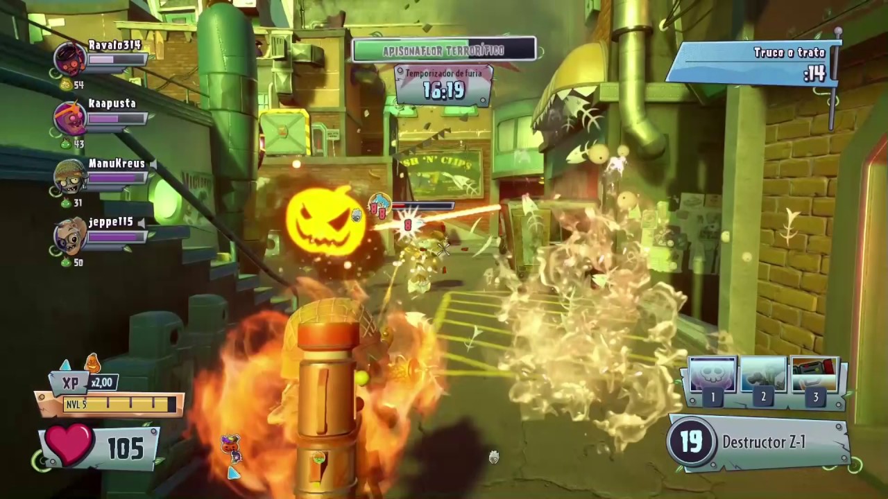 PVZ Garden Warfare 2 - El cuento de apisonaflor terrorifico en portal ...