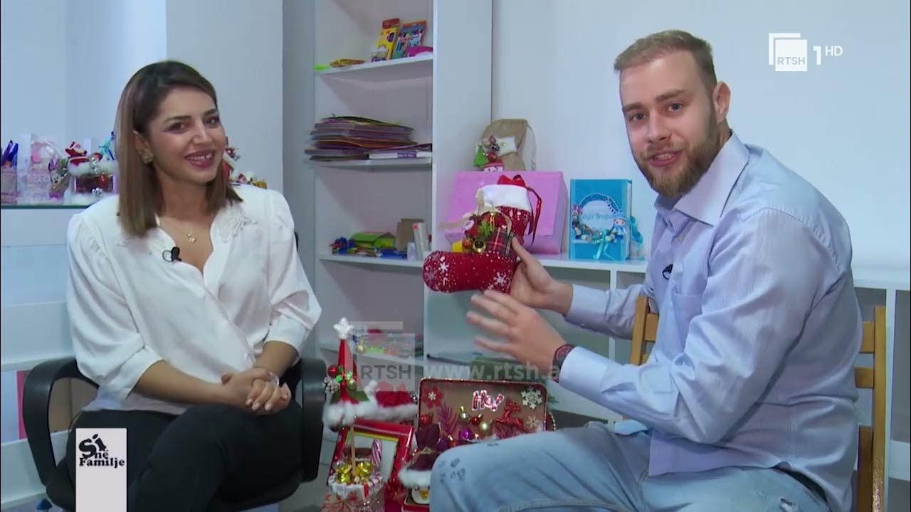 Dekore për festat e fundvitit të realizuara vetë, Eljona Duro – Artiste |“Si në familje” - YouTube