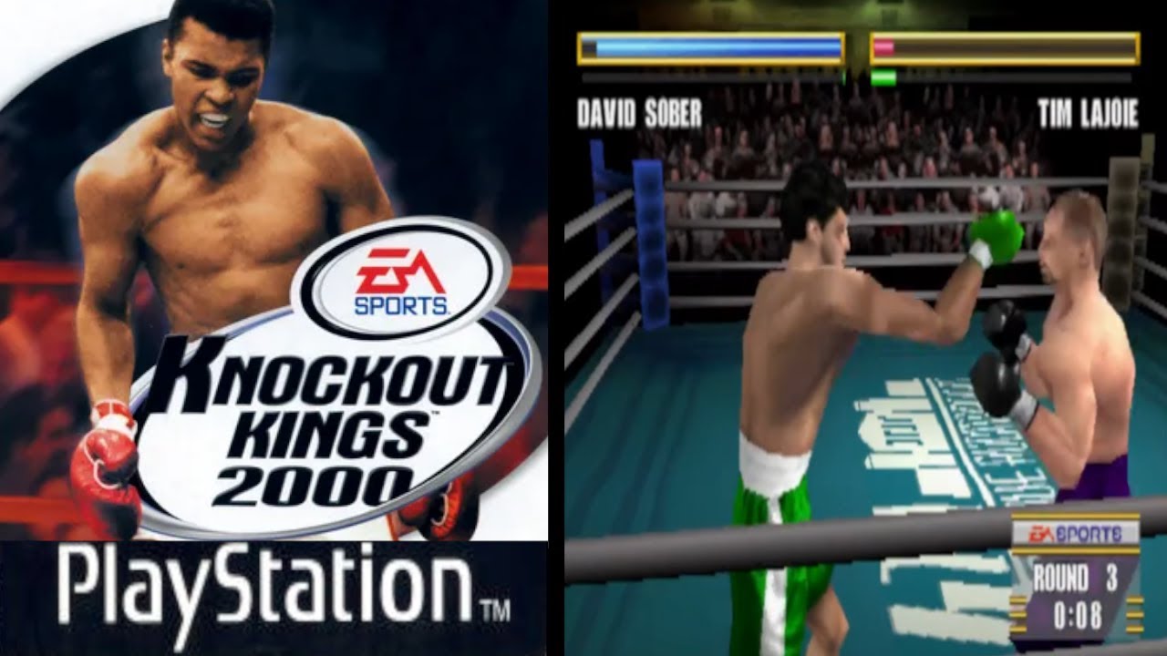 Knockout Kings 2000 ... (PS1) Gameplay Peek - YouTube