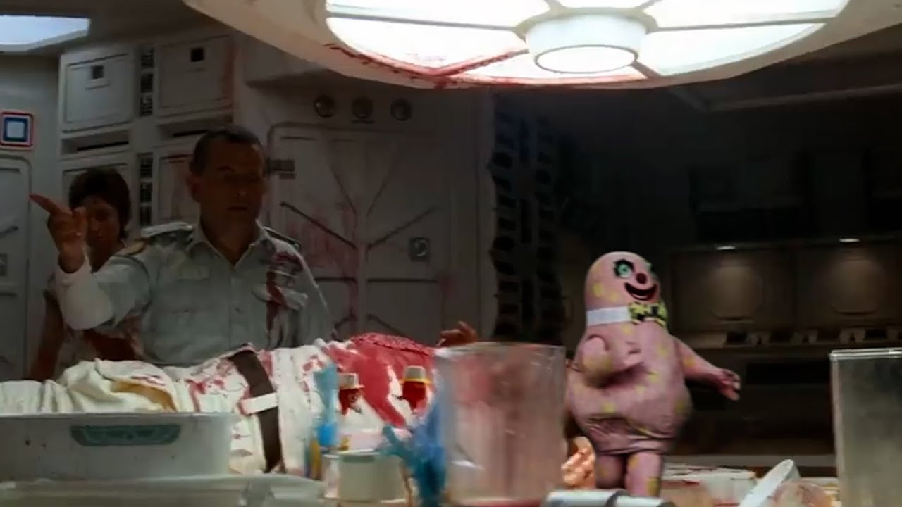 Mr Blobby in Alien - YouTube