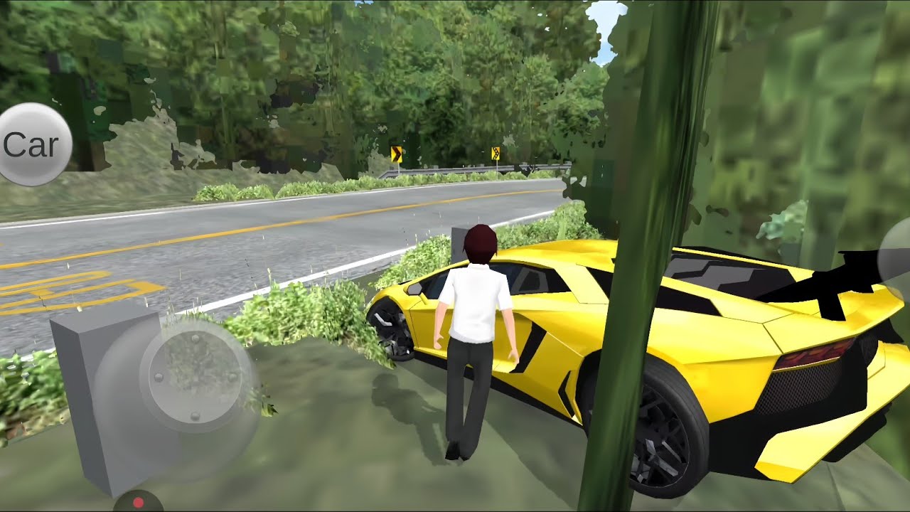 3D New Orange Mercedes Cars For Parking - 3D Driving Class Simulation ...