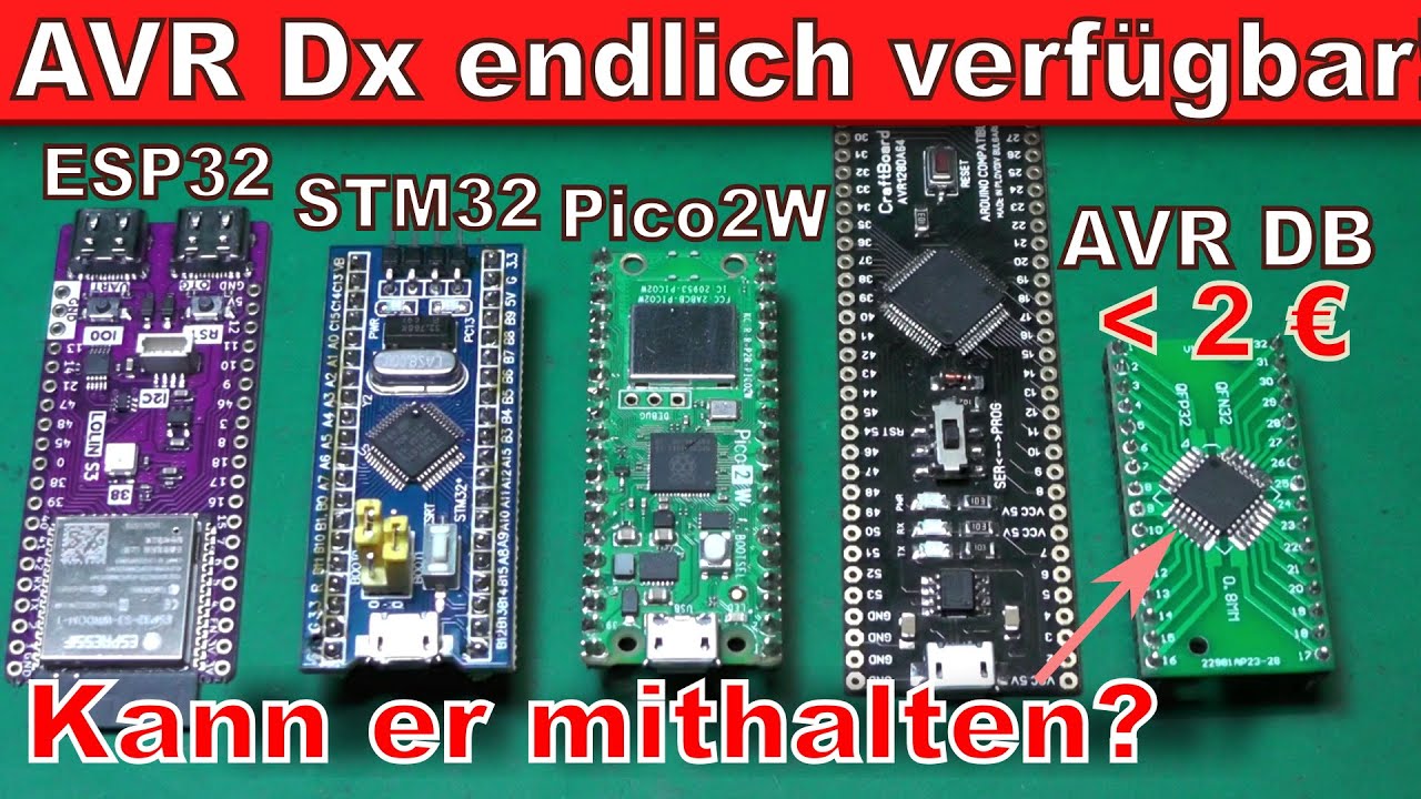 AVR Dx nur 2 EUR?? Was kann er? - YouTube