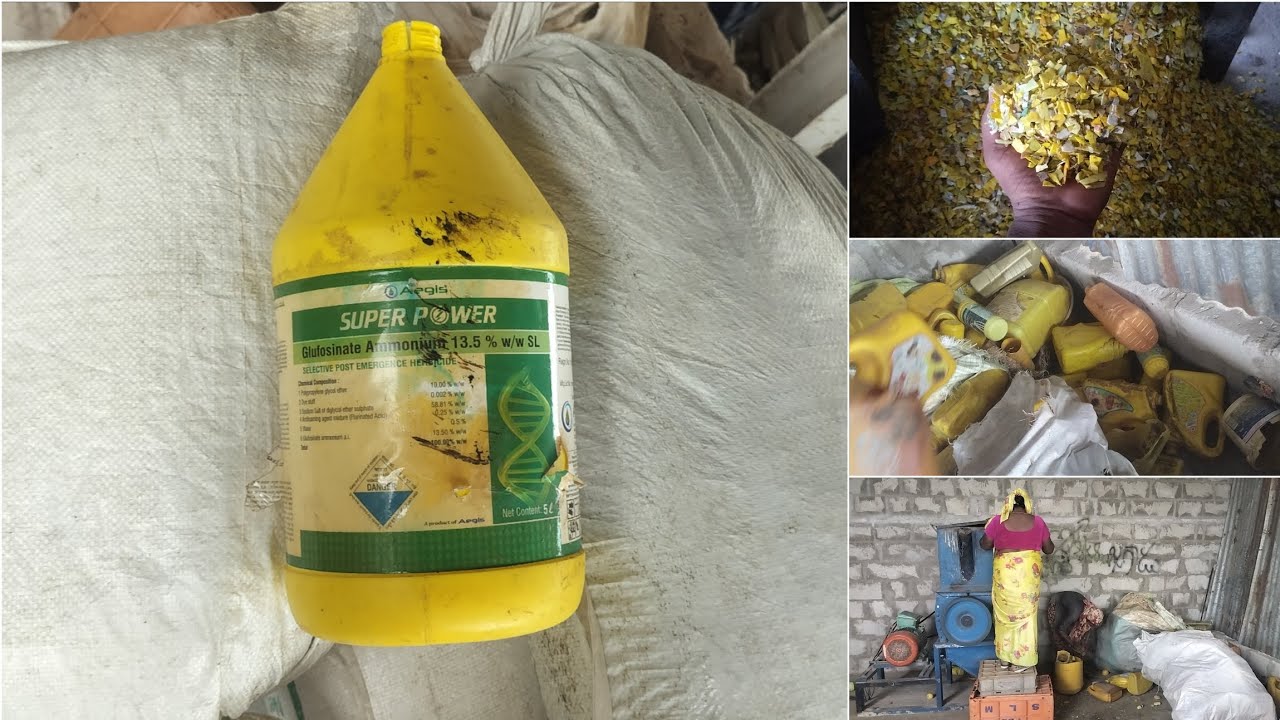 #hdpe yellow plastic cans recycling first step buy & sale 9346968692 ...