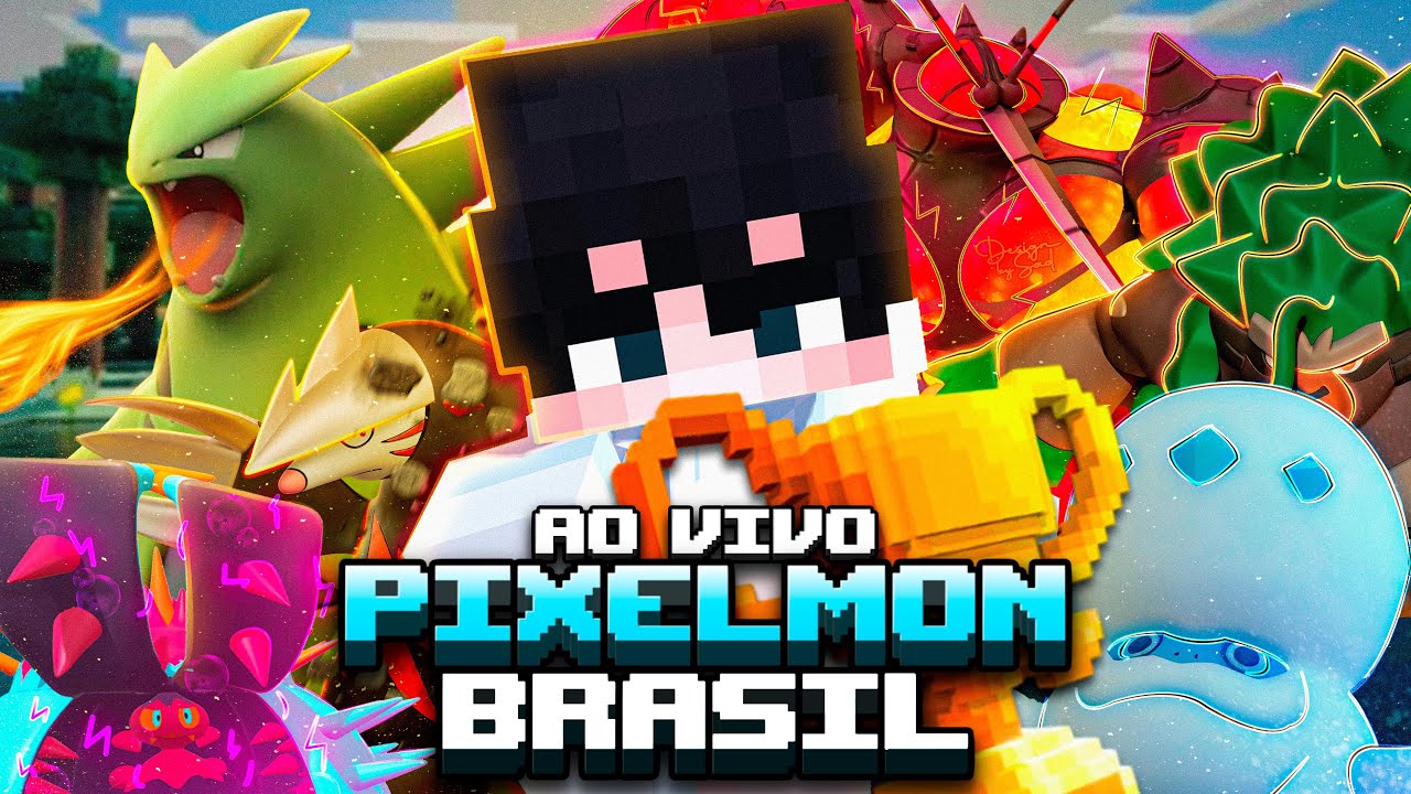 🔴 JOGANDO PIXELMON BRASIL - YouTube