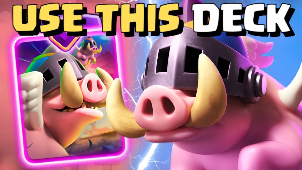 The EASIEST Deck To Get 12,000 Trophies FAST! - YouTube