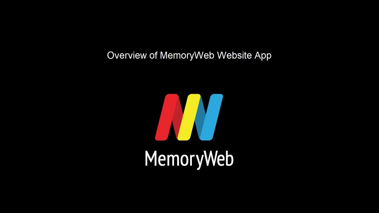 MemoryWeb Overview -- Introduction - YouTube