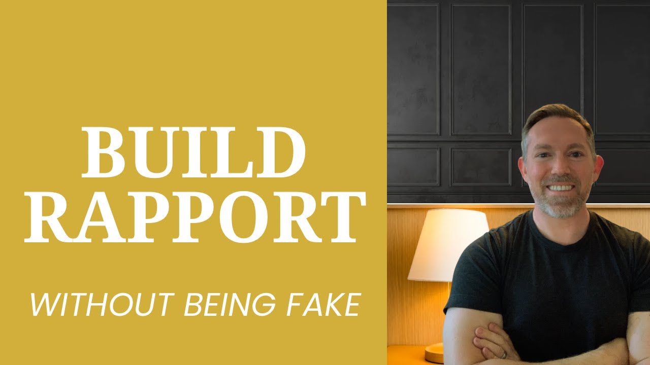 How to Build Rapport with Homeowners (Without Being Fake) - YouTube
