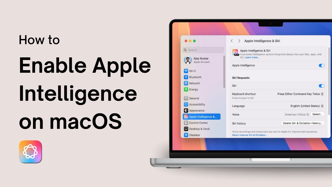 How to Enable Apple Intelligence on macOS - YouTube