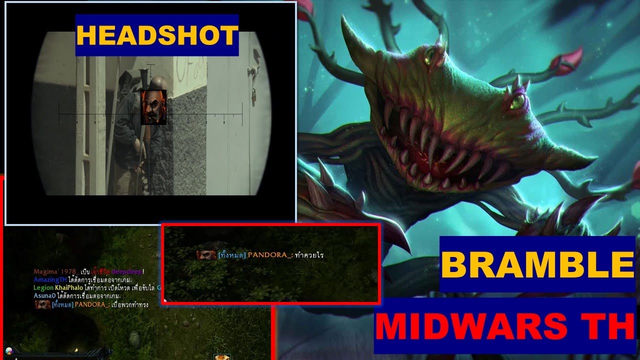 HON MIDWARS TH [BRAMBLE] SNIPER HEADSHOT 555+ - YouTube