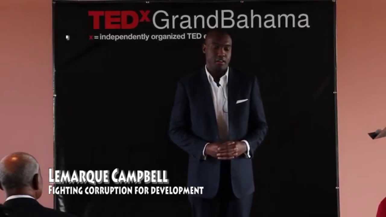 Fighting corruption for development | Lemarque Campbell ...