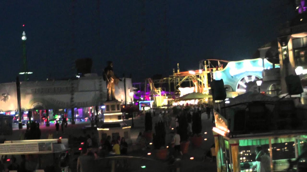 Vídeňský Prátr 2014 - ATRAKCE LUFTIKUS ZA JÍZDY / Wiener Prater 2014 ...