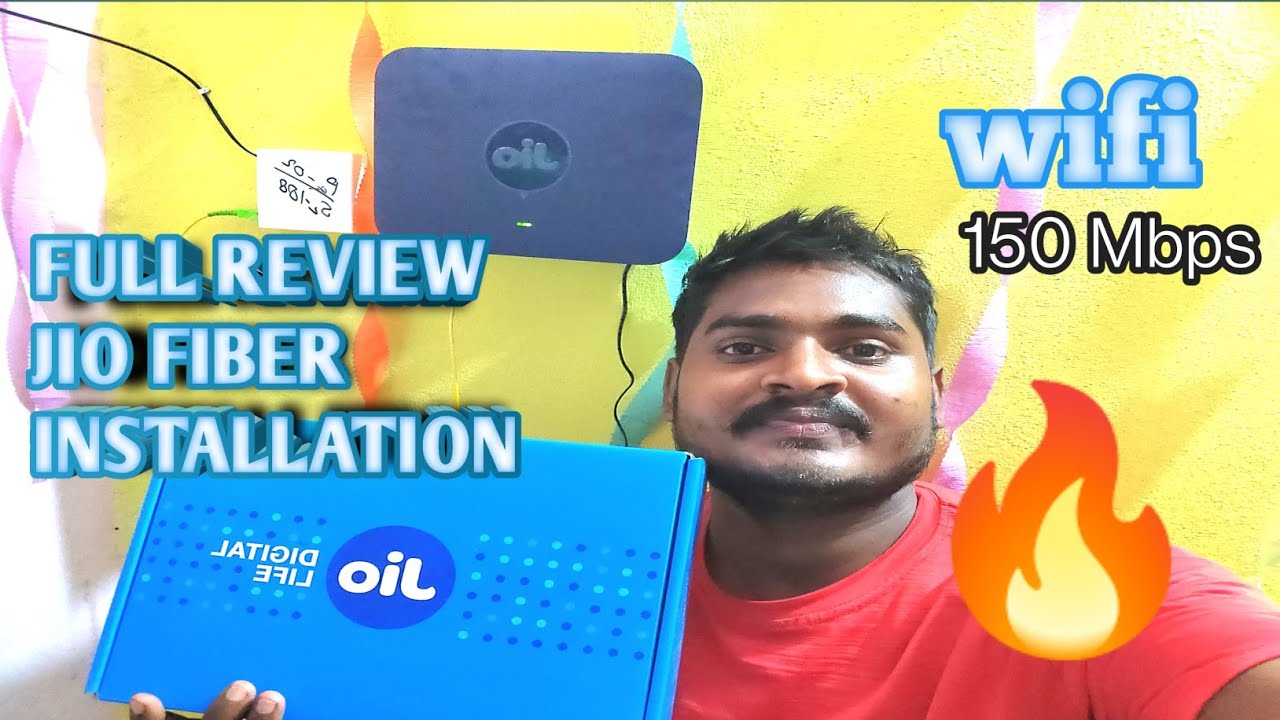 JIO FIBER INSTALLATION||JIO FIBER BROADBAND||FULL DETAILS VLOGS 😱 SPEED ...