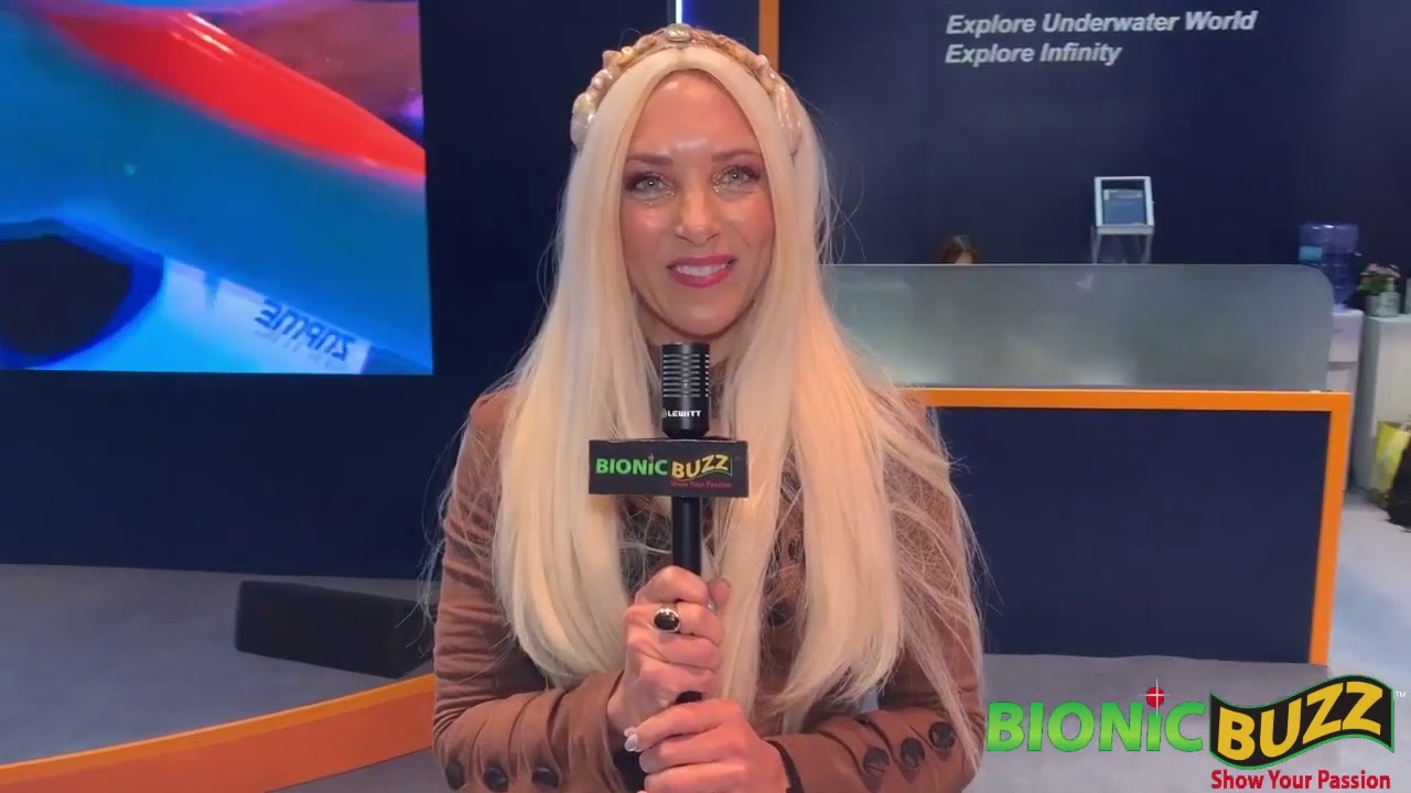 Sublue Interview with Hannah Mermaid at CES 2019 by Bionic Buzz - YouTube