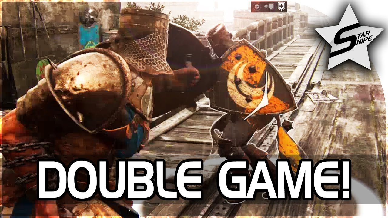 For Honor Alpha Gameplay - "DOUBLE GAME!" (Assassin Berserker Class ...