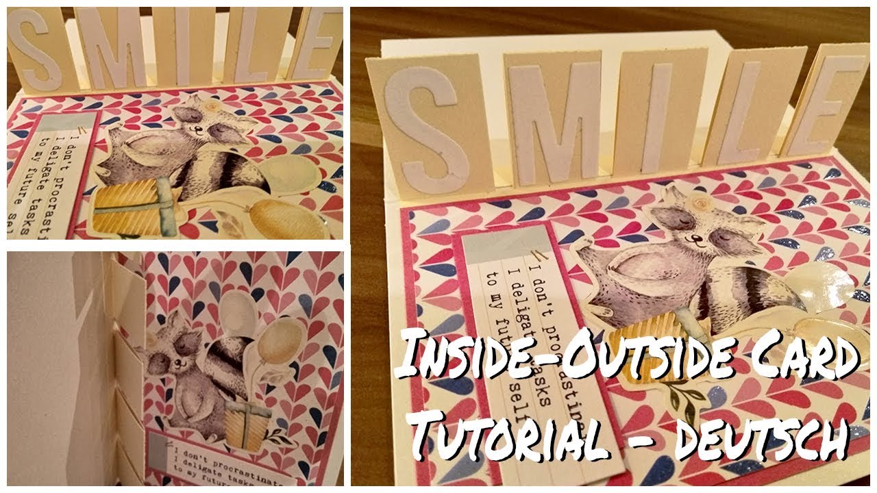 Inside-Outside Card | Tutorial - deutsch - YouTube