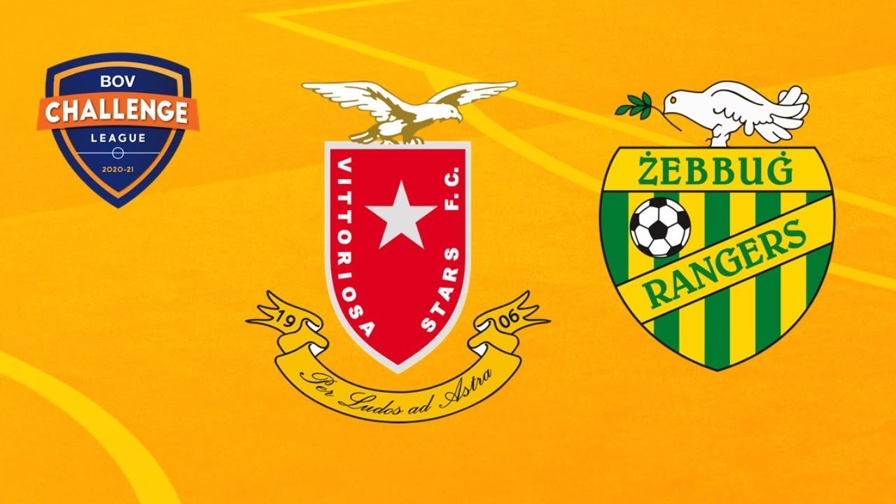 VITTORIOSA STARS F.C VS ZEBBUG RANGERS F.C - YouTube