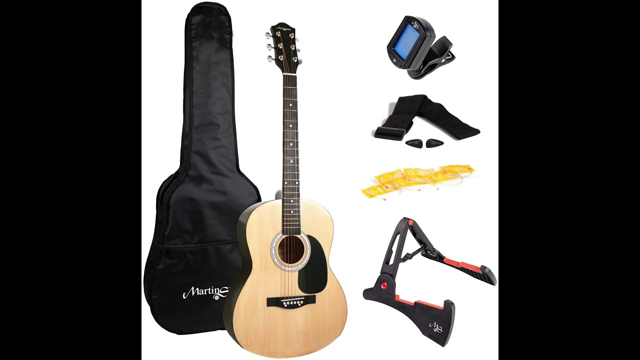 Martin Smith Guitar unboxing/my initial thoughts - YouTube