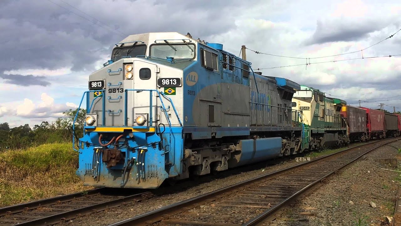 [HD] Trem Train - AC44 e DASH 9 - ALL - Arrancadão - Sumaré SP - by ...