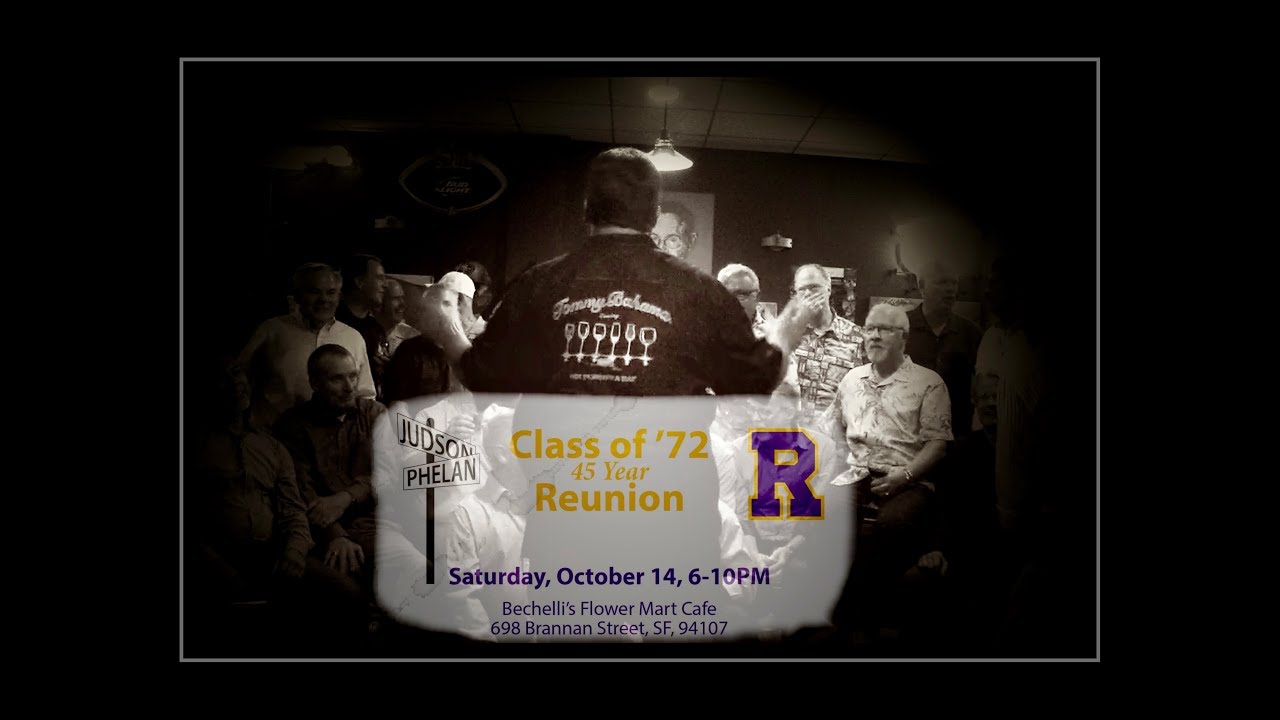 THE RHS CLASS of '72 REUNION - YouTube