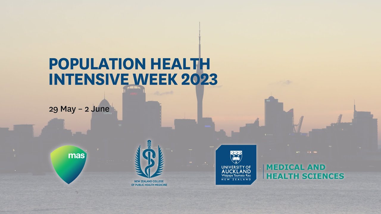Population Health Intensive Week 2023 - YouTube
