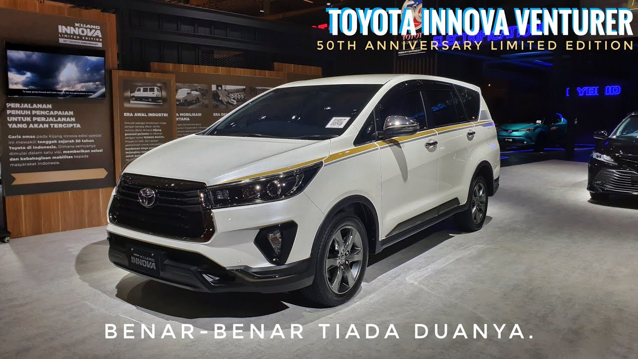 Toyota Innova Venturer 2.4 Diesel A/T 50th Anniversary Limited Edition ...