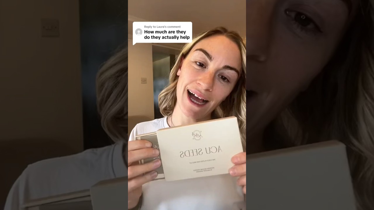 Acu Seeds Ear Seed Kits with Ear seed charts. - YouTube