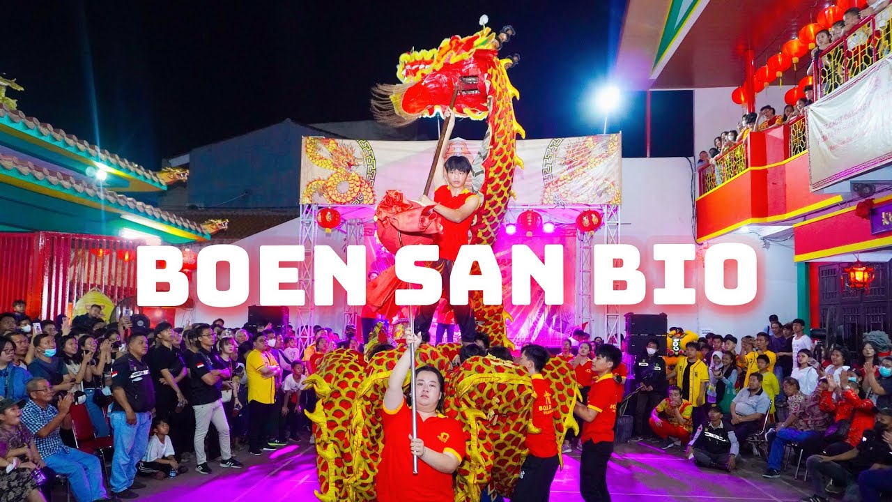 PENAMPILAN LIONG BENTENG BOEN SAN BIO DI HARLAH NABI KONGZI KE 2574 ...