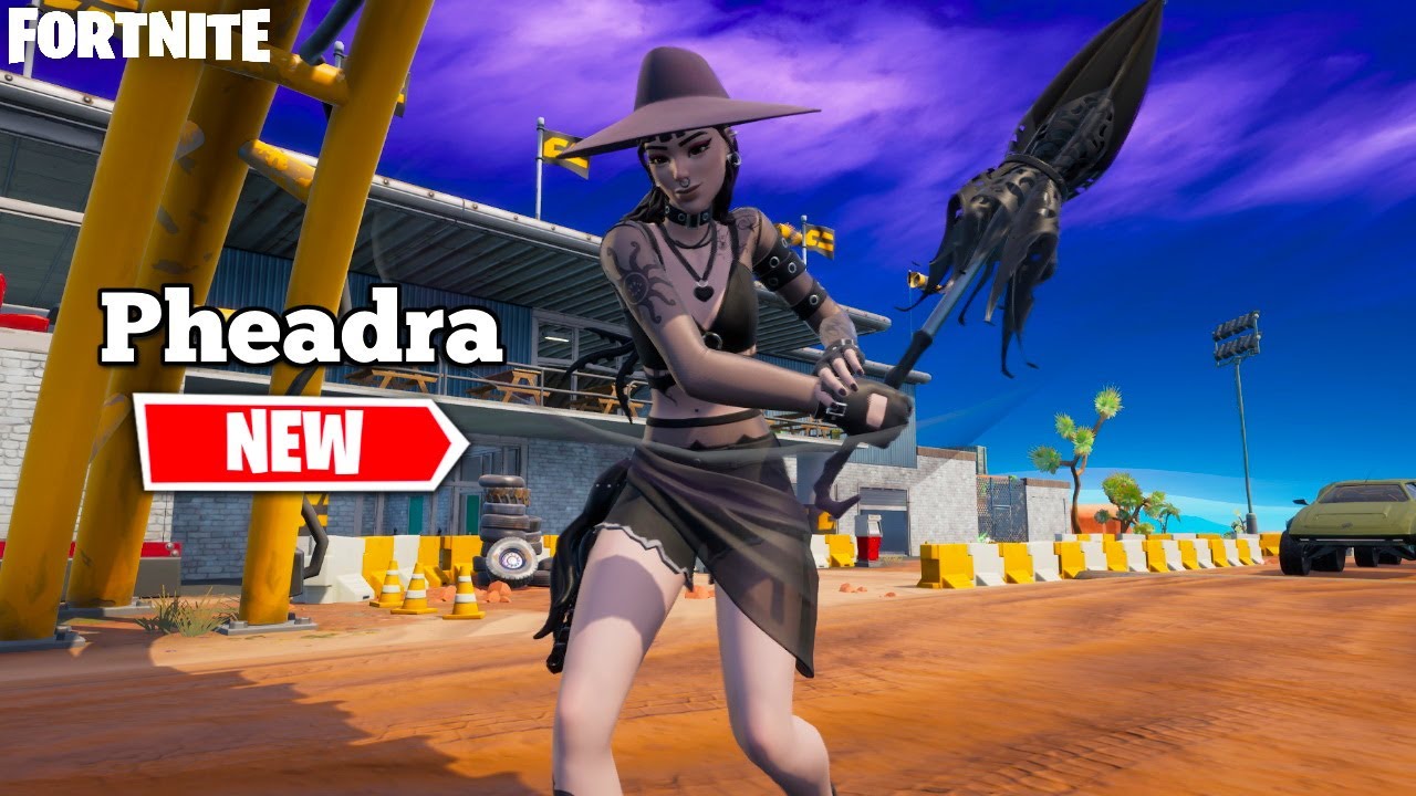 *NEW* PHAEDRA SKIN GAMEPLAY - FORTNITE CREW PACK - GOTHIC NAUTILUS SET ...