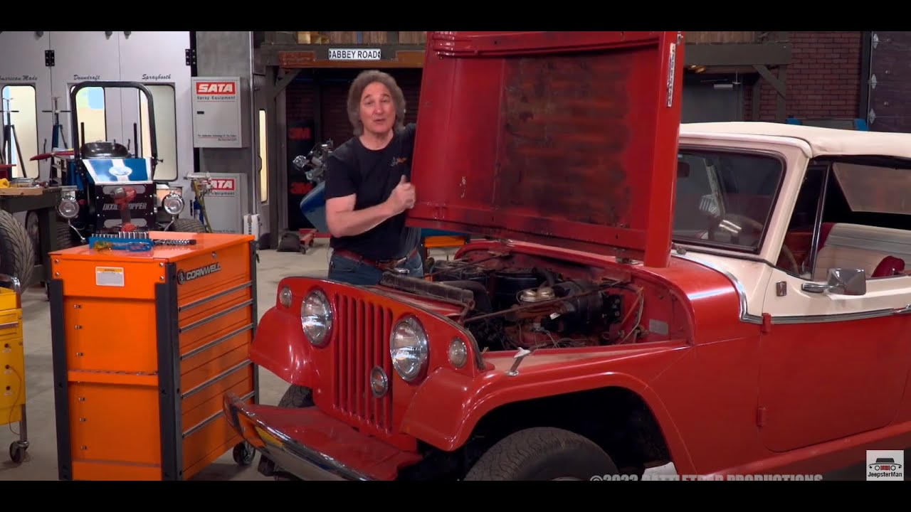 Stacey David Gearz TV: '67 Jeepster Restoration Assessment - YouTube