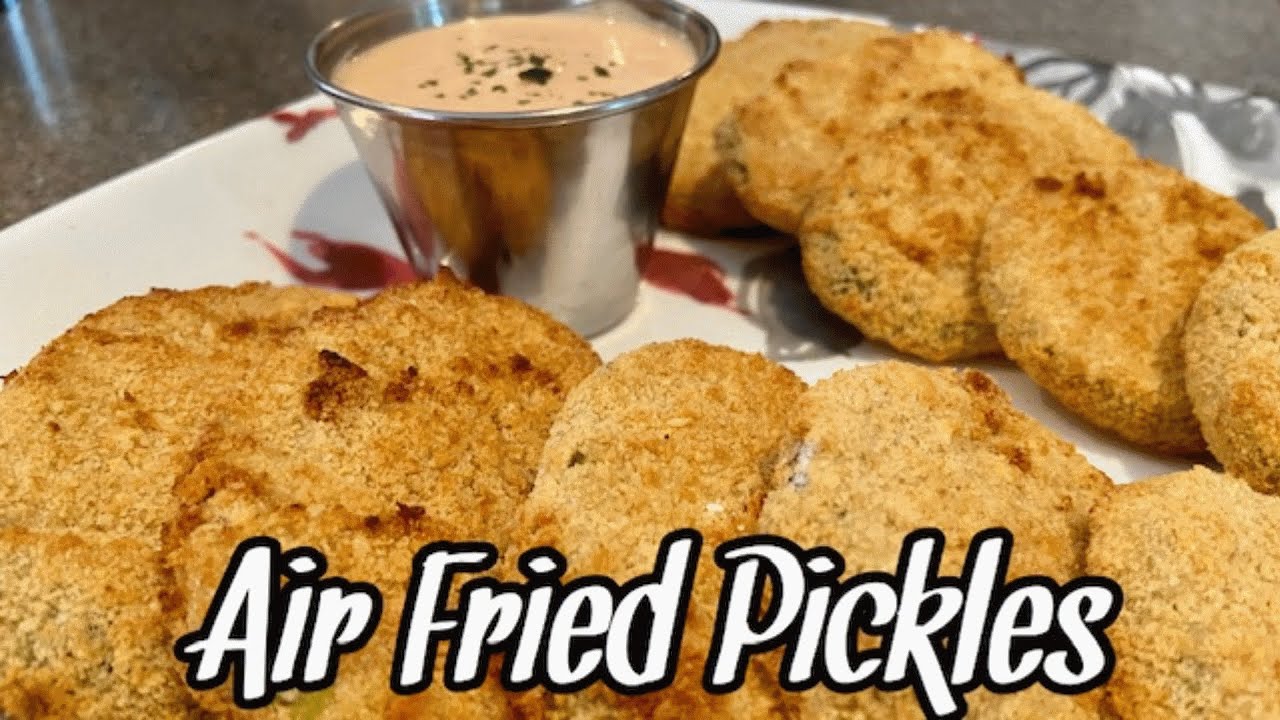 AIR FRIED PICKLES *IN THE NINJA FOODI DELUXE - YouTube
