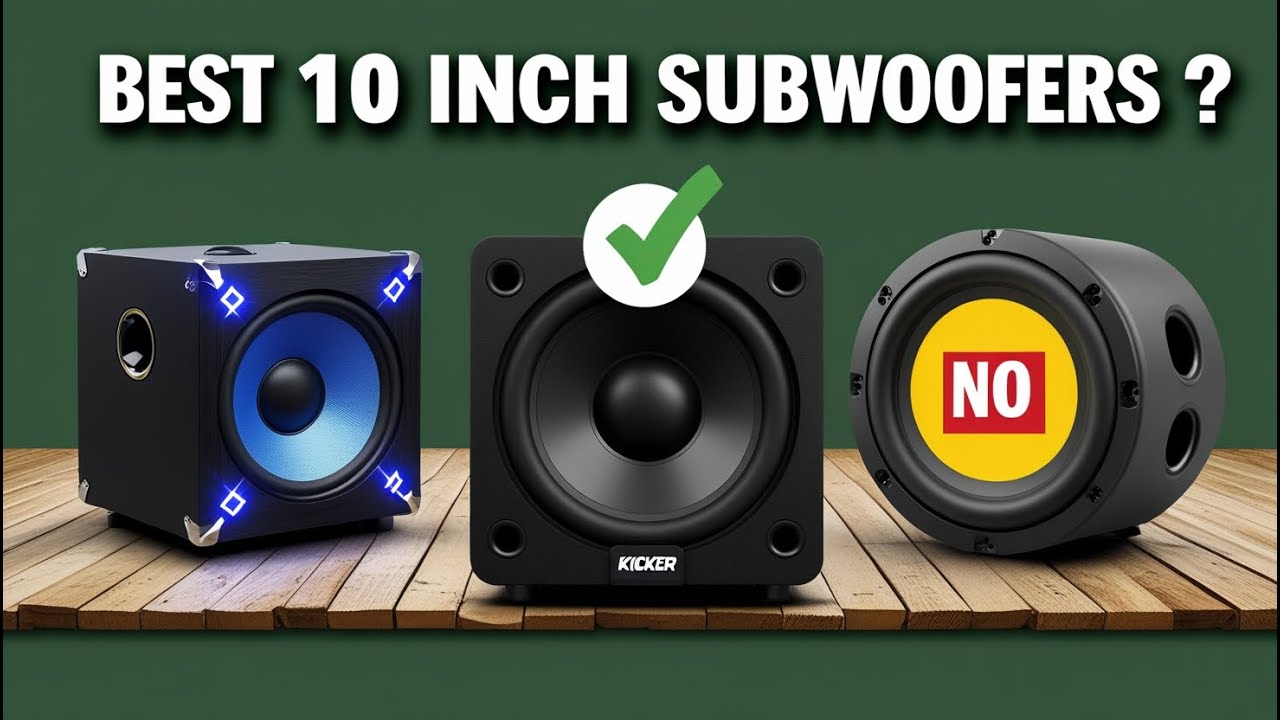 Top 5: Best 10 Inch Subwoofer 2025 - YouTube