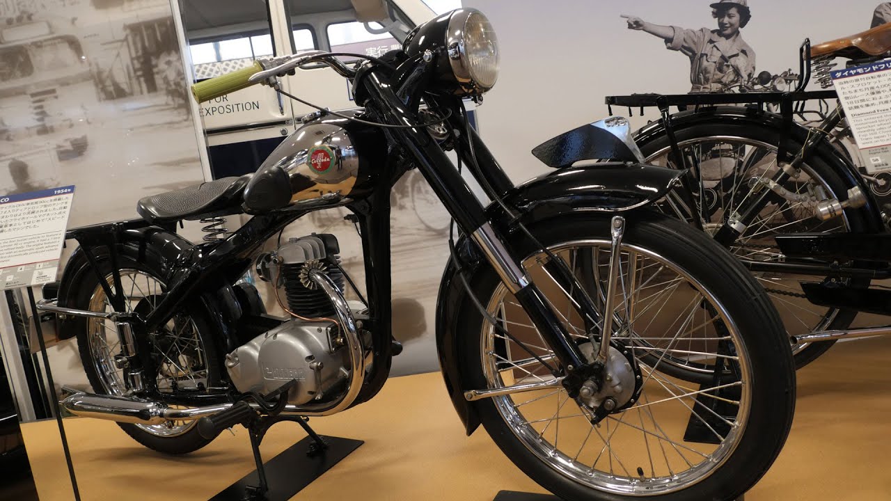 1954 SUZUKI Colleda スズキ コレダ CO ストOHV 90cc - YouTube