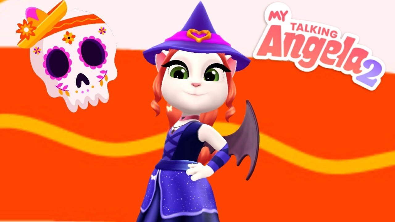 My Talking Angela 2 New Spooky Dress Gameplay Walkthrough Episode 207 ...
