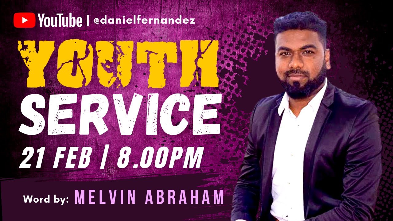 Youth Service | Melvin Abraham - YouTube