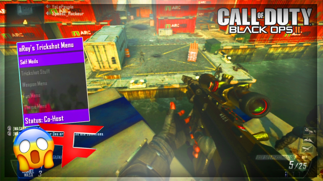LE MOD MENU TRICKSHOT SUR BO2 ! - YouTube