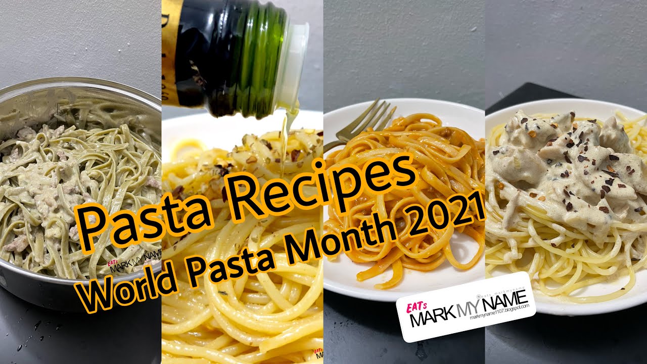 Pasta Recipes for World Pasta Month 2021 | What’s Cooking | MarkMyName ...