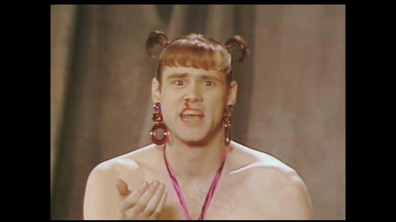 Jim Carrey As Vera DeMilo Pump Up the Laughs with Steroids on 'In Living Color - YouTube